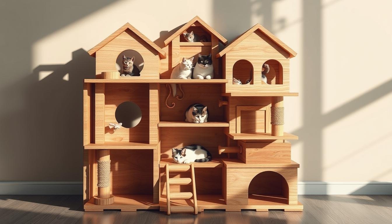Crafting a DIY Cat House Puzzle for Your Feline Friend(woodworking plan ...