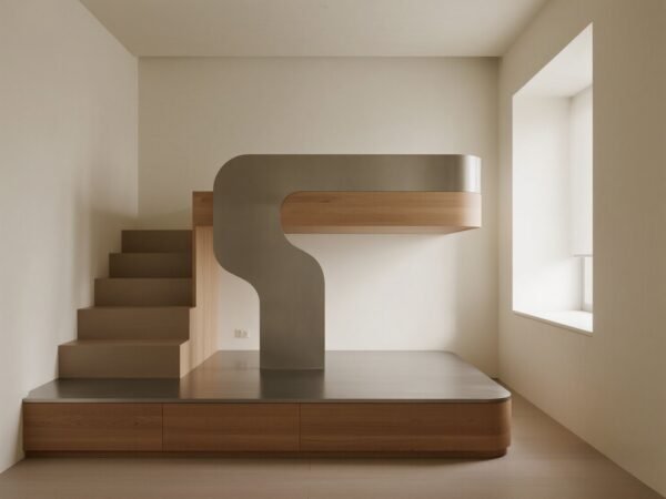 DIY Full Size Staircase Loft Bed