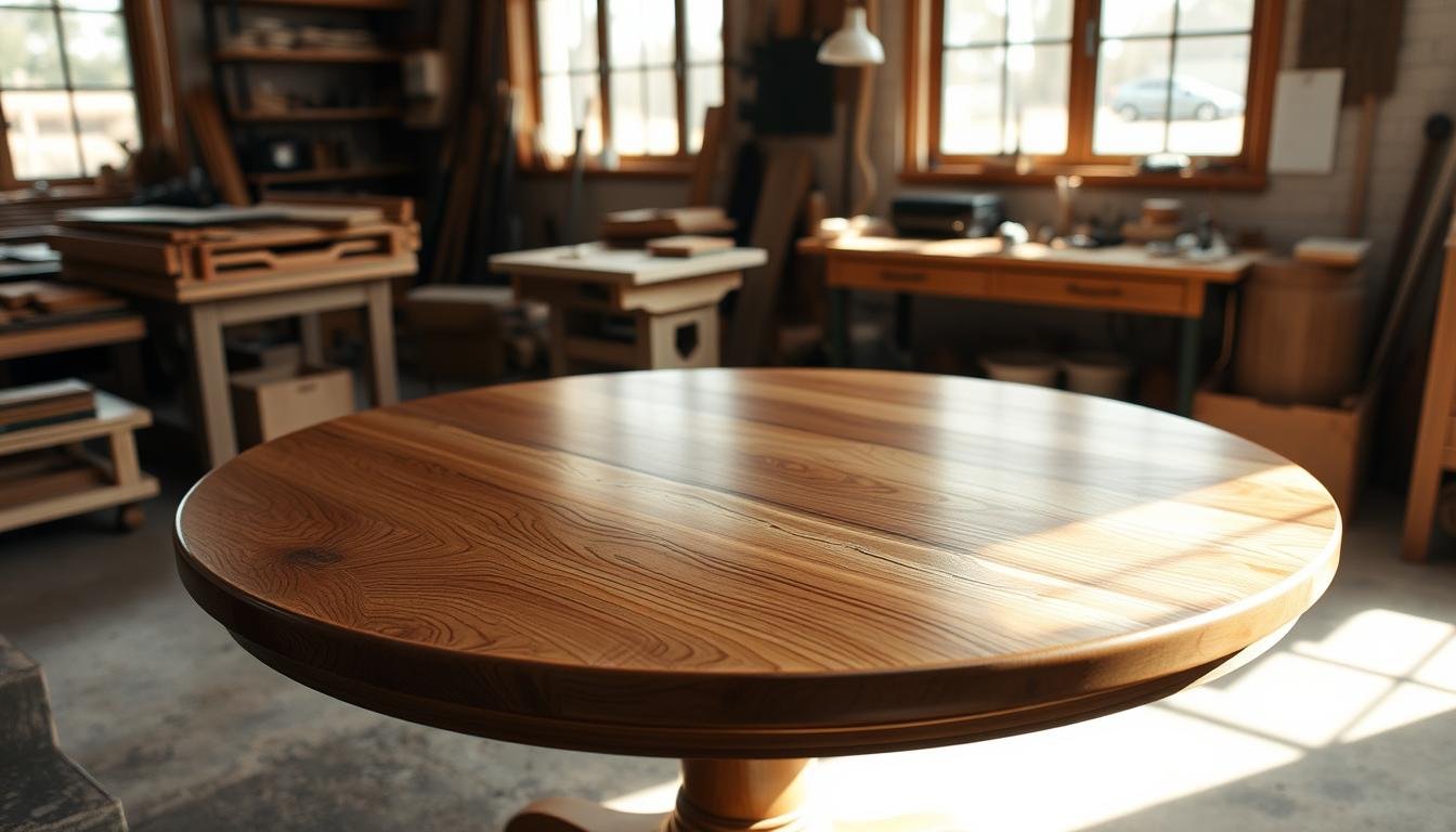 Woodworking Round Table: Versatile and Stylish